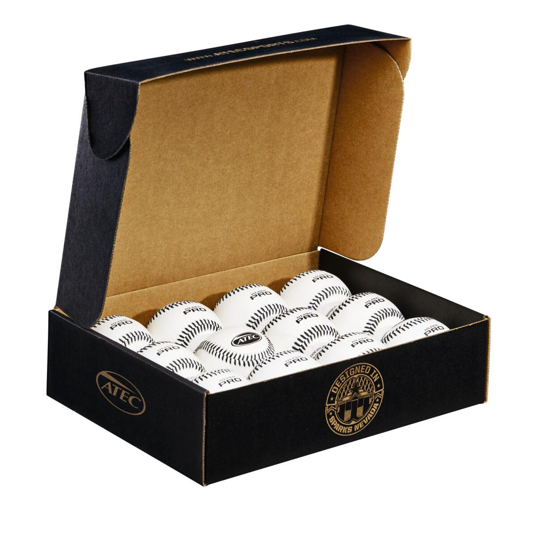 ATEC HI.PER PRO - LEATHER FLAT SEAM BASEBALL – HAWAIIANHARDBALL